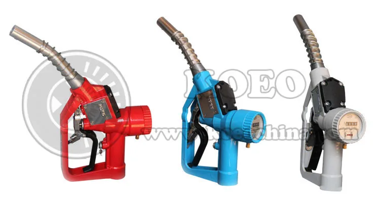 Electronic Automatic Digital Fuel Nozzle With Meter 1 Inch - Buy ...