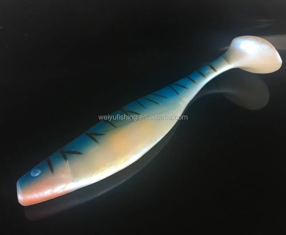Rubber Shad Lures Soft Plastic Fishing Lures Shad Plastic Pvc Fishing ...