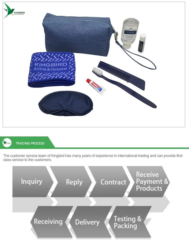 Wholesale First Class Travel Amenity Airline Overnight Kit| Alibaba.com