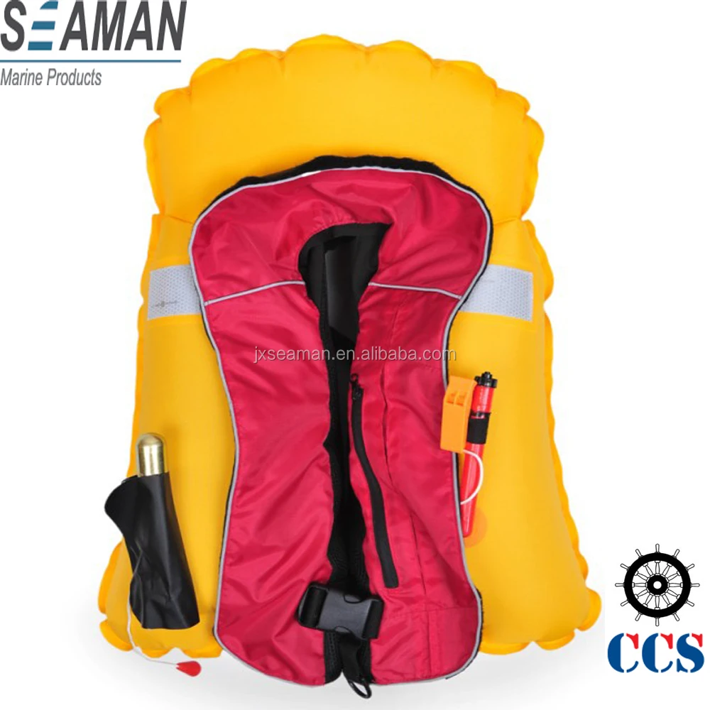 275n Twin Air Chamber Inflatable Life Jackets For Marine Lifesaving ...