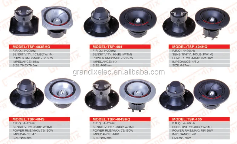 Car Audio Amt Air Motion Transformer Ribbon Tweeter Car System Tsp ...