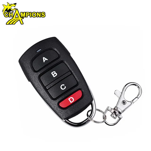 4 Buttons Cloning 433MHz Remote Control Key Fob with EV1527 Chip for ...