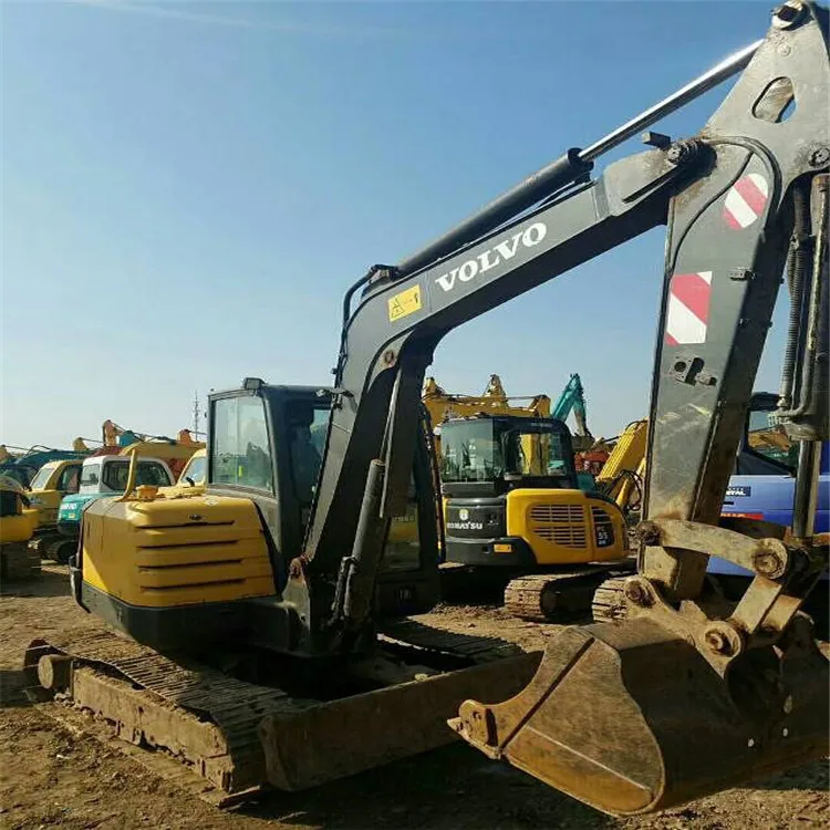 Used Volvo EC60C Mini Crawler Excavators - High Efficiency