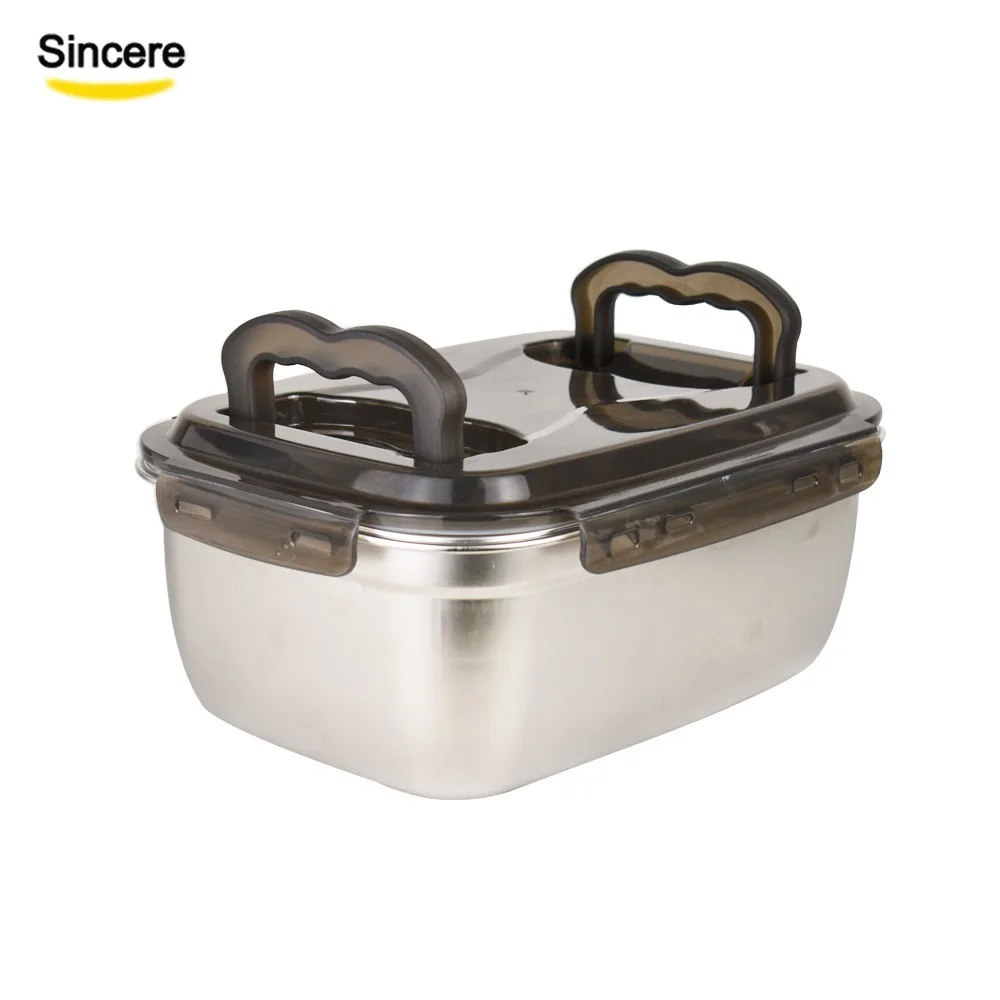 3800ml Stainless Steel Food Storage Container With Pp Handle - Buy Food ...