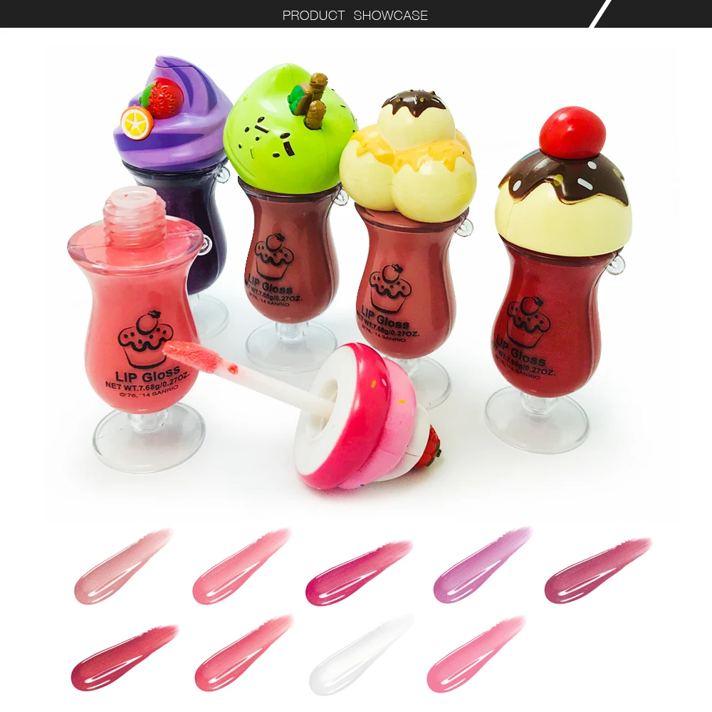 Cc36201 Lovely Ice Cream Lipgloss Container Cute Lipgloss For Kids ...