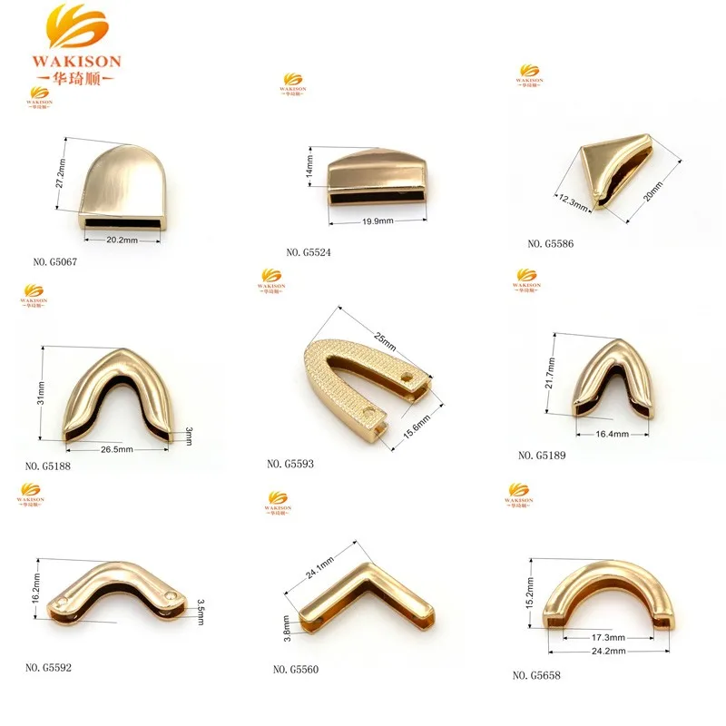 Fashion Accessories Metal Belt End Cap - Durable & Stylish