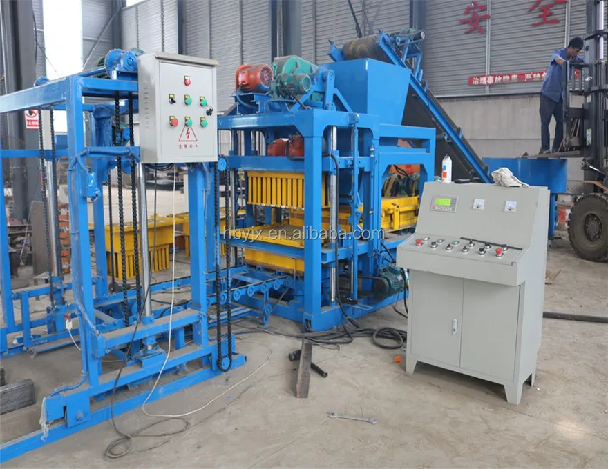 Uganda Malaysia Plastic Pallet Brick Making Machine Qtj4-25 Price Brick ...