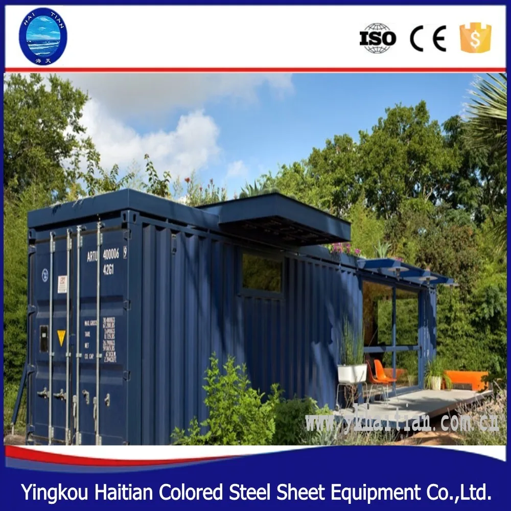 Container House Luxury Prefabricated Glass House Shipping 20 And 40 ...