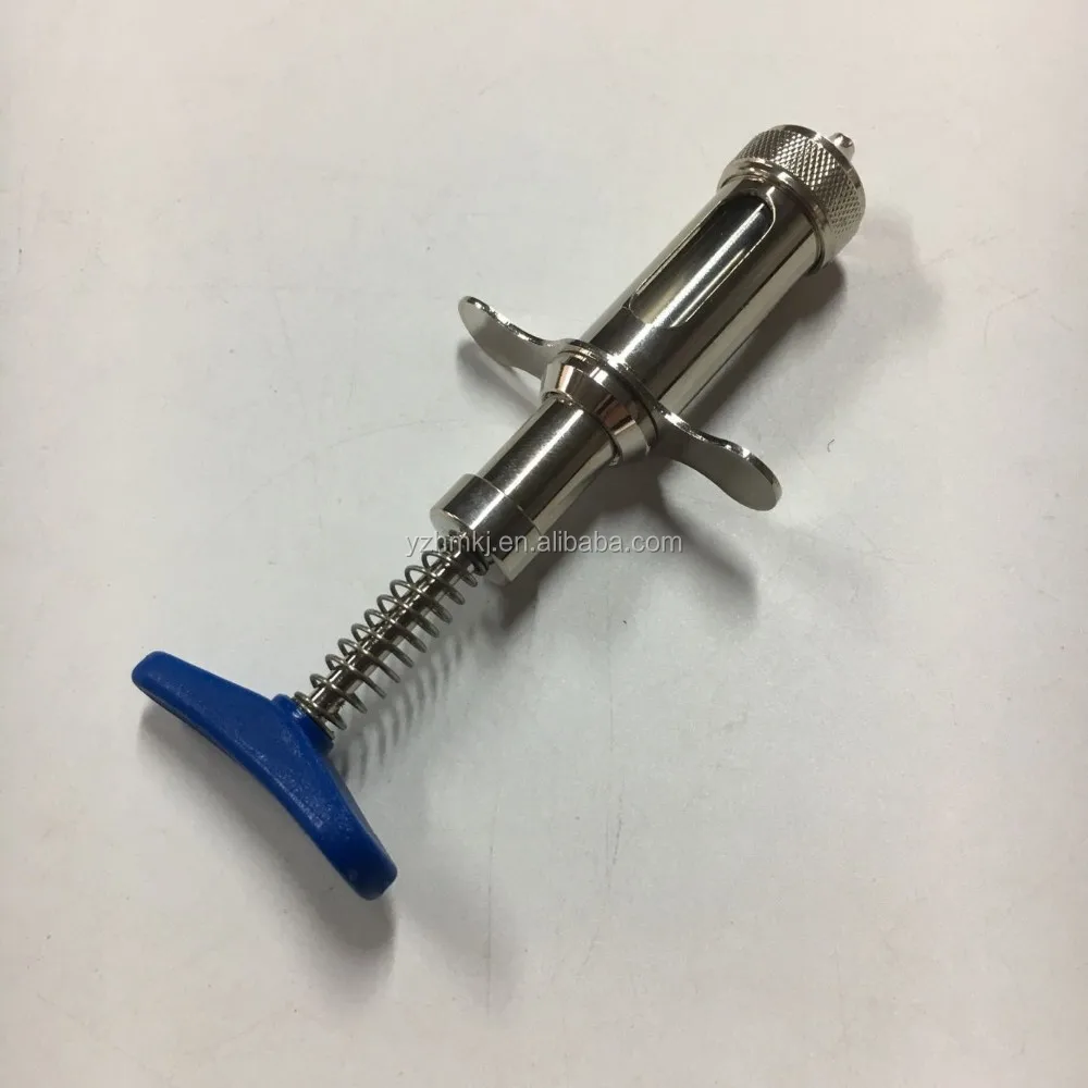 2019 Veterinary Plastic Poultry Vaccine Injector Syringe
