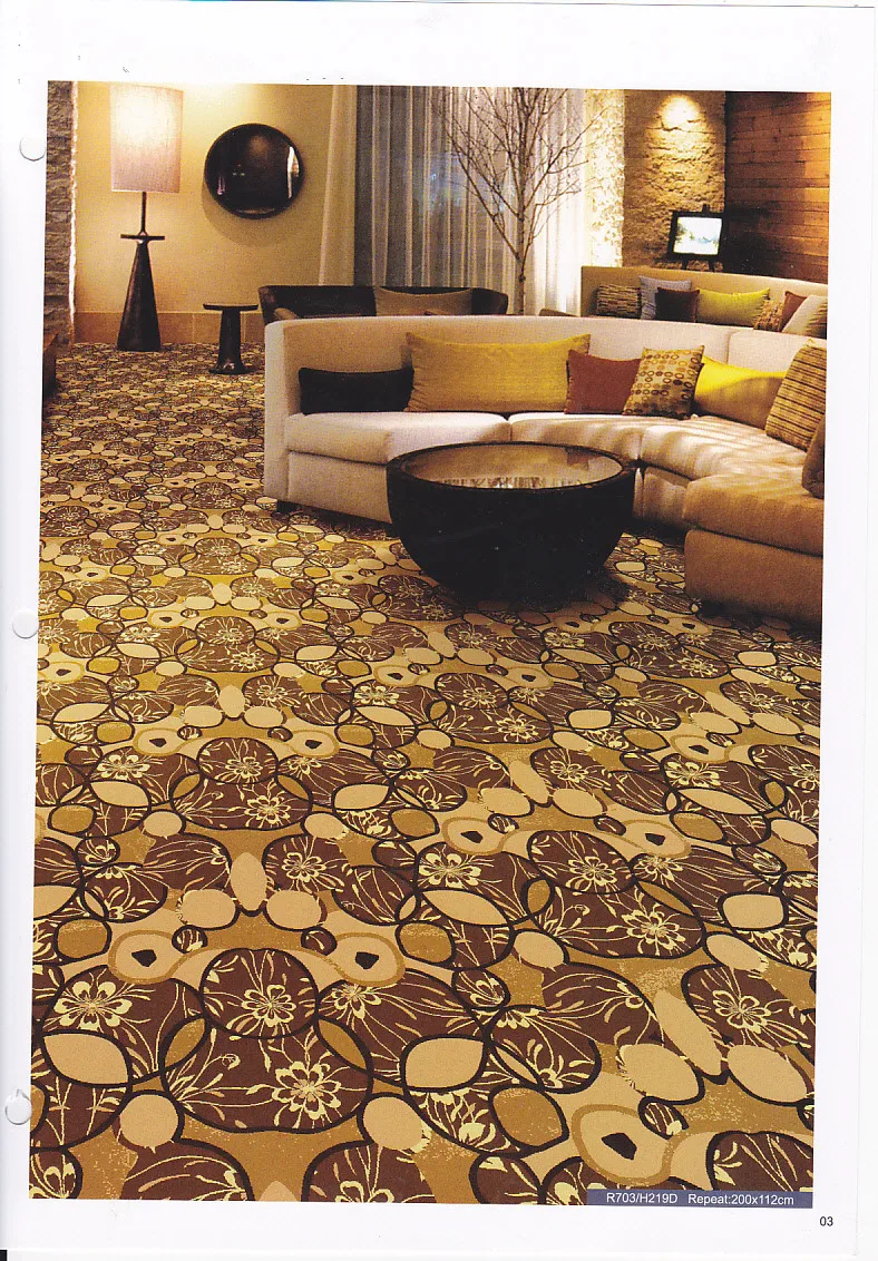 Axminster Carpet - Customized Flooring for Hotels & Cinemas