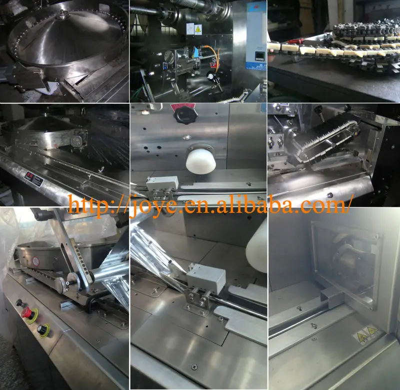 Computer Controlled Horizontal Milky Caramel Candy Wrapping Machine Jy ...