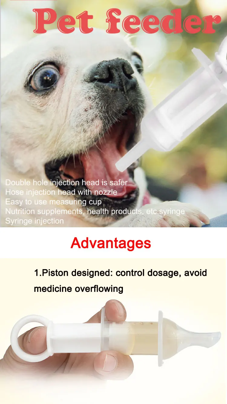 Pet Dog Cat Pill Gun/popper/piller Dog/pet Tablet Or Capsule Medication ...