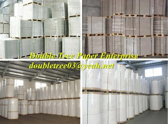 Coated Duplex/triplex Cardboard Grey And White Back 250gsm -450gsm For ...