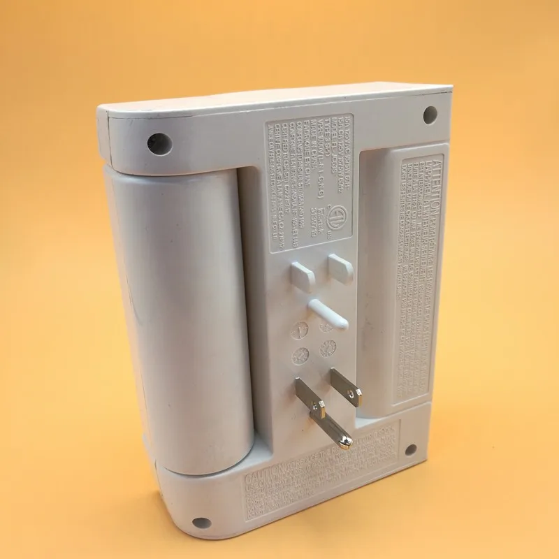 Indoor Ac Power Grounded Swivel 6 Outlet Wall Tap Adapter Surge ...