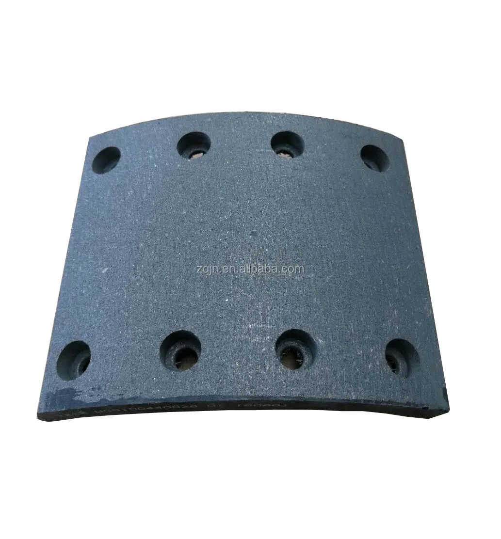 HOWO Front Brake Lining WG9100440026 - Durable & Reliable