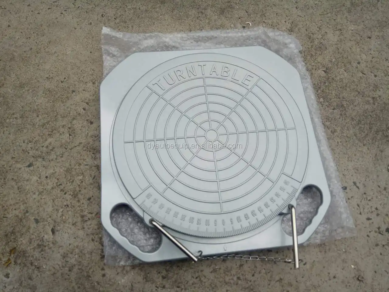 Magnesium Alloy 3D Wheel Alignment Car Turntables for Sale