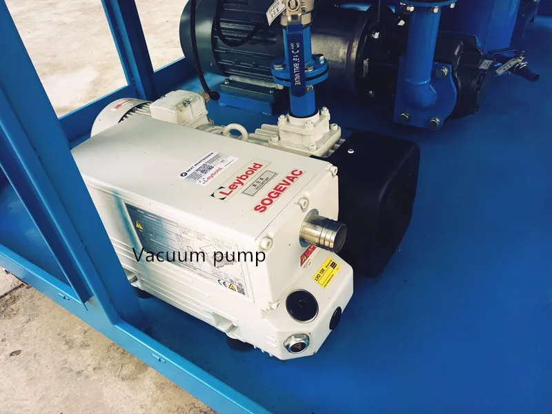 Vacuum Turbine Lube Oil Purification System Gas Turbine Oil Filtration ...