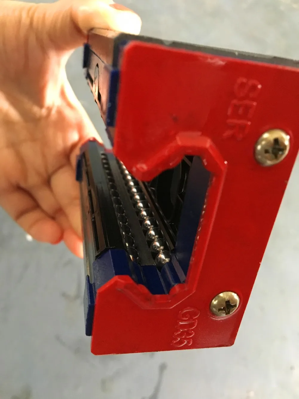 Linear Rail 20mm 25mm 30mm 35mm 45mm Types Of Guideways In Cnc Machine ...