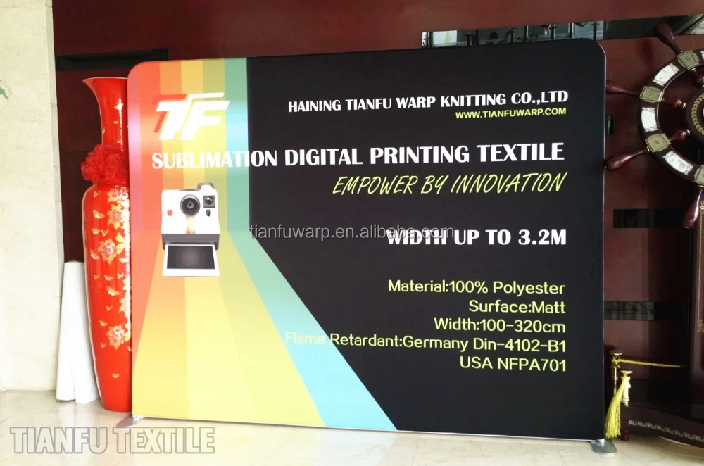 Polyester Roll Fabric For Digital Printing Roll Up Banner Fabric - Buy ...
