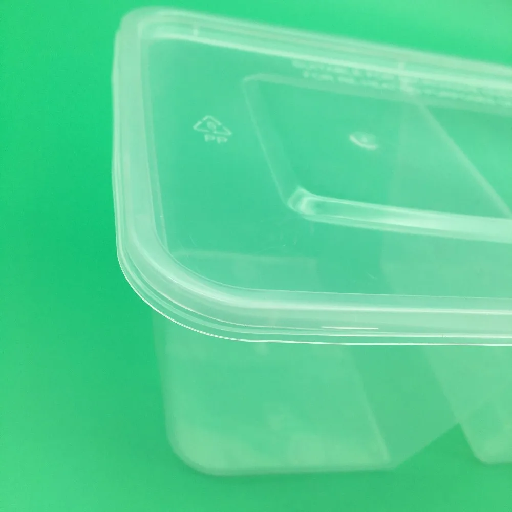 Products Supply Plastic Disposable Multi Compartment Takeaway Food ...