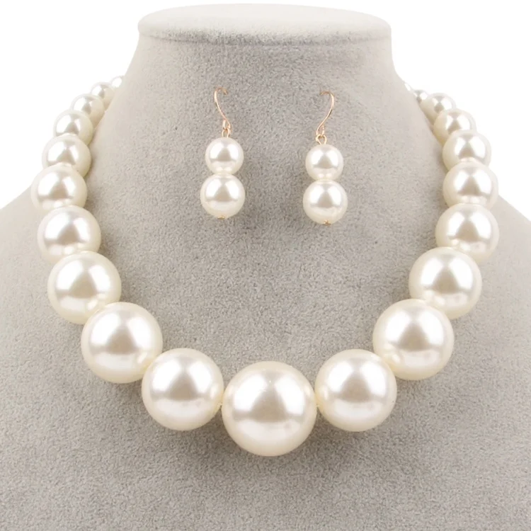 1950s-70s Dancing Party Glass Pearl Vintage Jewelry Gift Set Cheap ...