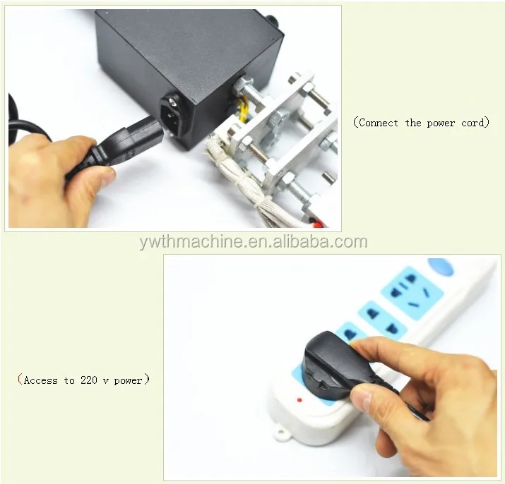 Double Handle Portable Electronic Branding Machine Handheld Manual ...