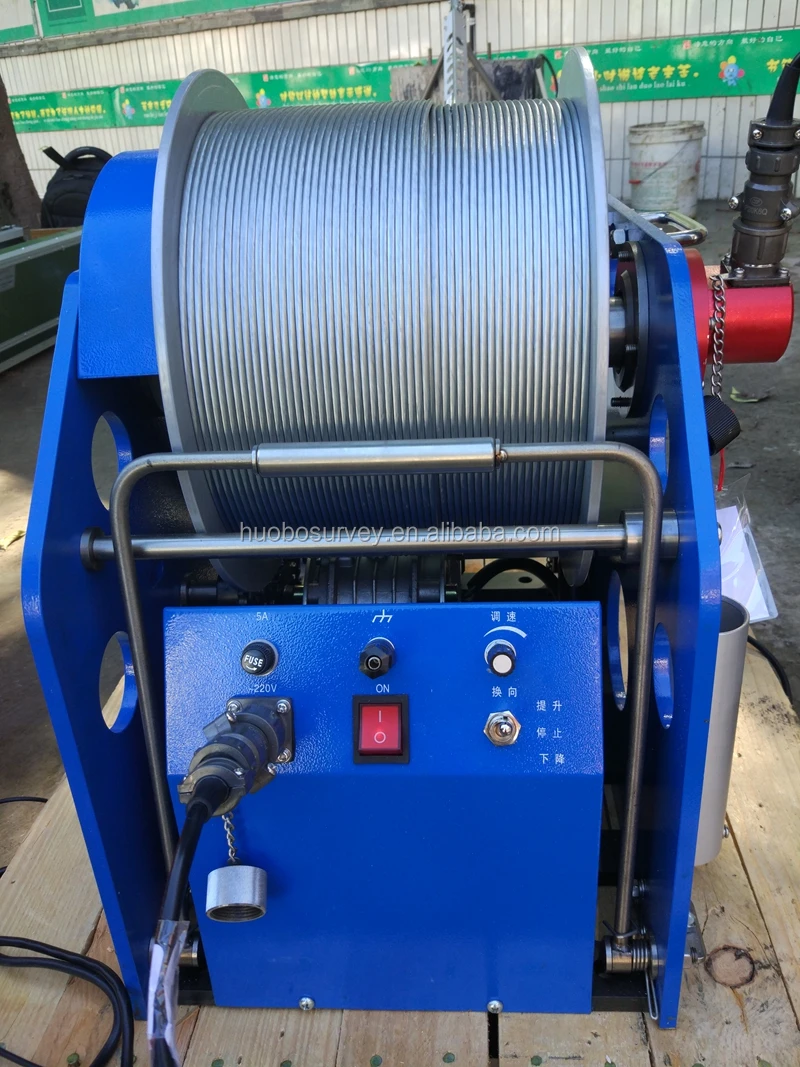 500-1000m Automatic Electrical Wireline Logging Winch - Buy Borehole ...