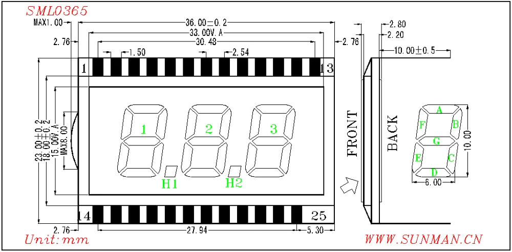 Custom Shape Size Very Small Lcd Screen Without Backlight Wholesale ...