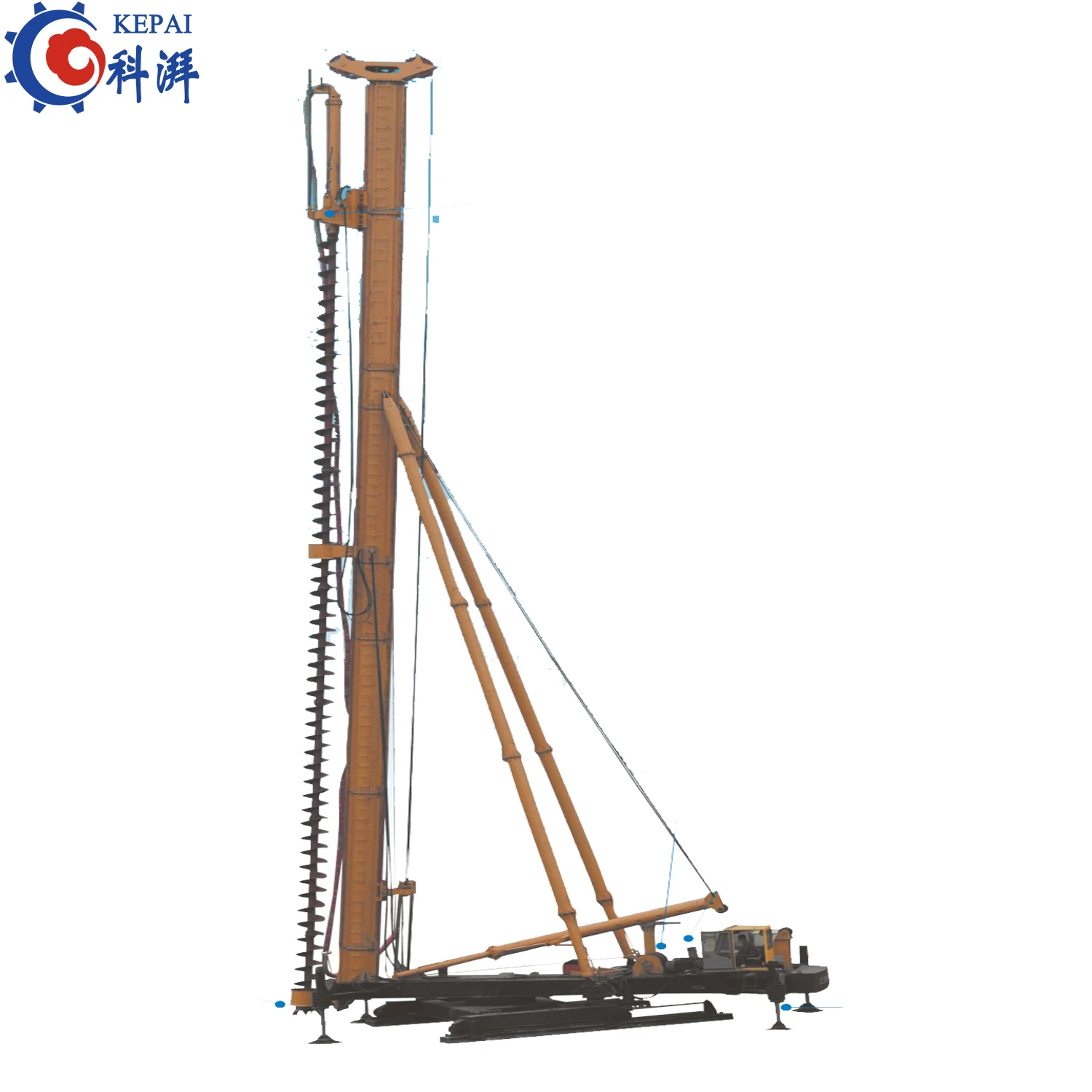 Crawler Hydraulic Auger Drilling Rig (cfgh235),Crawler Piling Rig ...