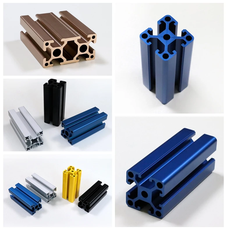 2020 3030 4040 5050 8080 Anodize Tslot T Slot Extruded Aluminum Alloy ...