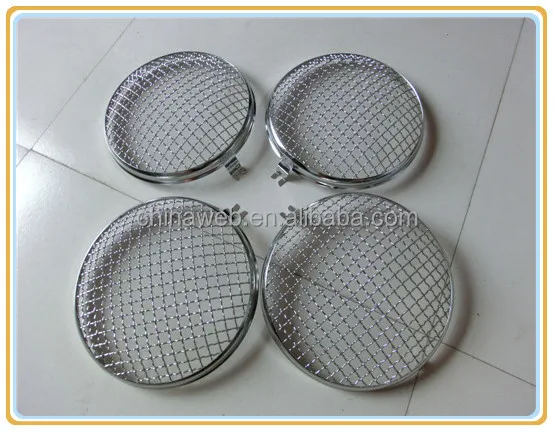 Stainless Steel Mesh Headlight Grill/stone Guards - Buy Stainless Steel ...