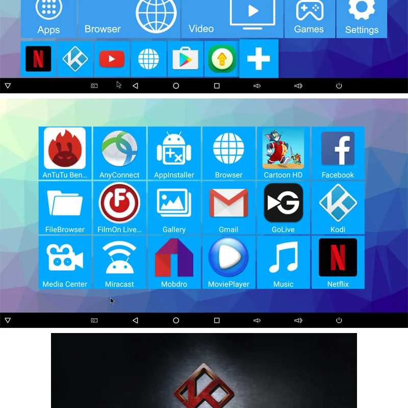CSA93 S912 Amlogic Android TV BOX 3 hard GB 32 hard GB Media player 2 ...