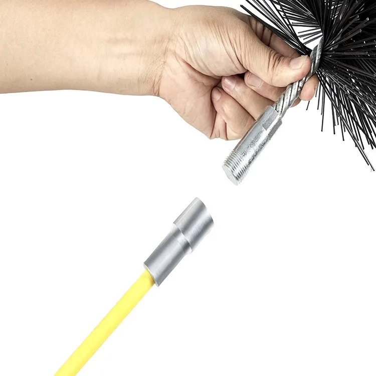 Wholesale Fireplace Cleaning Brush Rod Rotary Chimney Cleaning Brush ...
