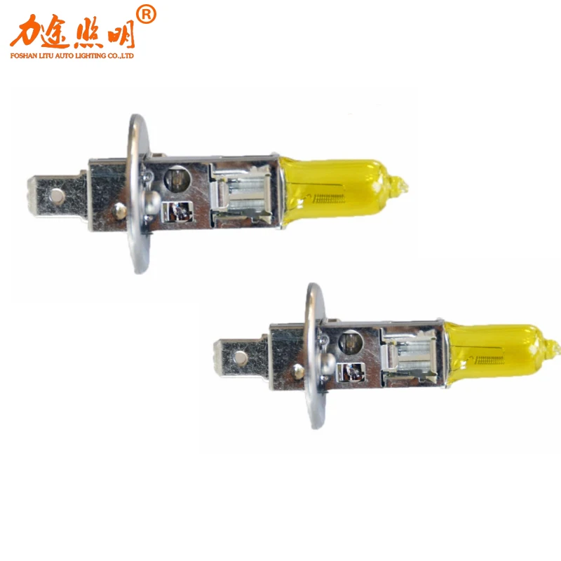 Factory Direct Sales 24v 70w Car Yellow Halogen Bulbs H1 Led Headlight ...