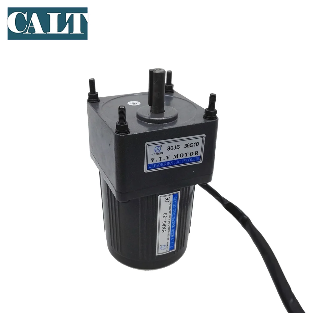 Low Rpm Ac Motor 220v 50hz Gears And Motors Yn80-30 80jb36g10 - Buy Low ...