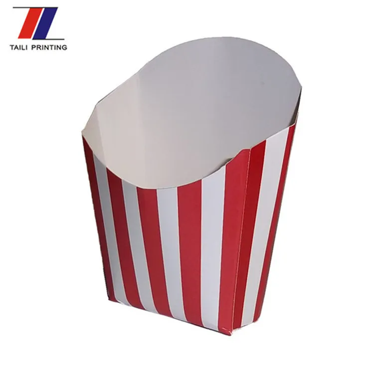 Cardboard Disposable French Fries Box Packaging Box Buy French Fries