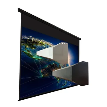 300"(16:9) Large Roll Up Electric Projection Screen,Motorized Projector ...
