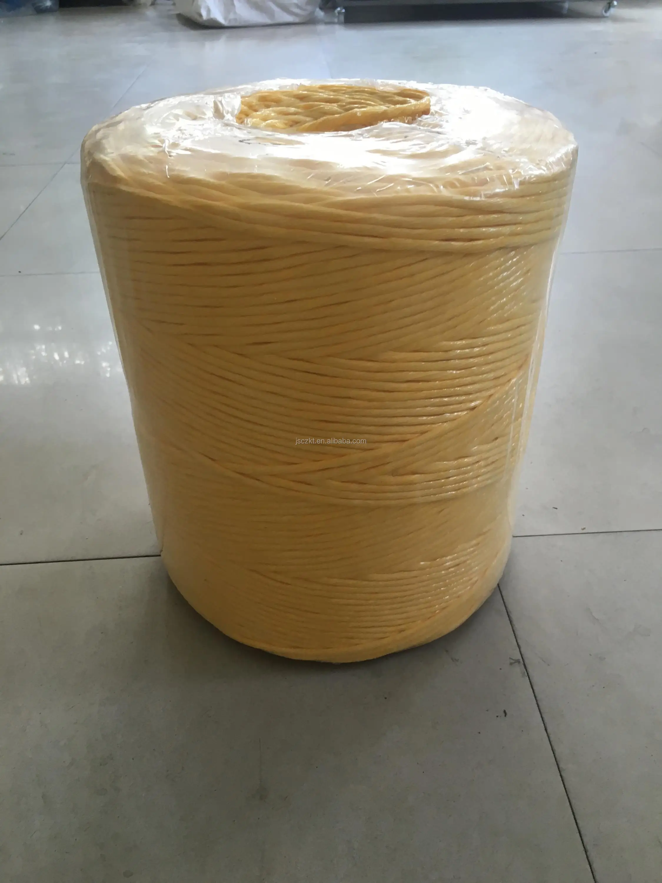 Yellow Color High Uv Stabilized Pp Hay Baler Twine - Buy High Uv ...