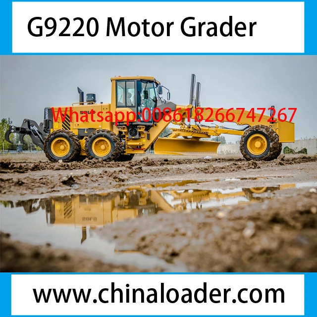 Volvo SDLG G9220 Motor Grader: 16500KG Operating Weight, 220HP Power ...