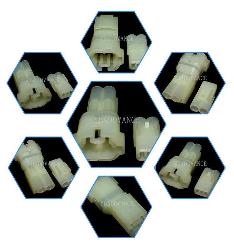 Jst 2 Pin Vehicle Electronics Sumitomo Male And Female Connector 6180 ...