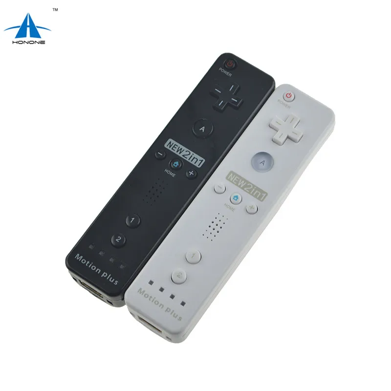 For Nintendo Wii Controller 2 In 1 Wireless Remote Controller Motion ...