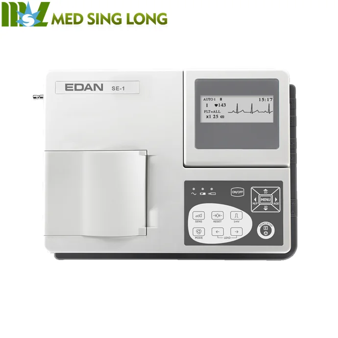 Edan Se-100/300 Edan Ecg Machine Single/three Channel Portable Ecg ...