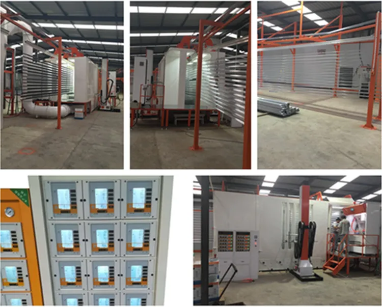Horizontal Type Aluminium Profile Powder Coating Line – China Best ...