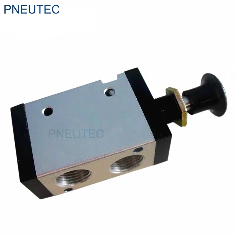 3r Series 3r210-08 3 Way 2 Position Port 1/4" Bsp Push Solenoid Spring ...