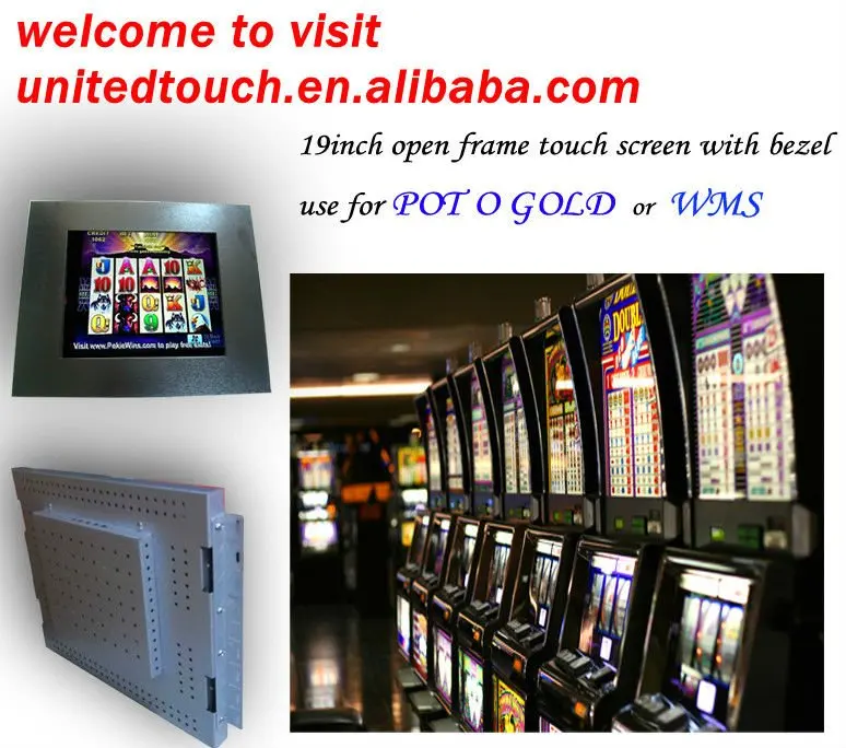 22"/19" Pot Of Gold Game Board Touch Screen Monitors For Pog/wms Game ...