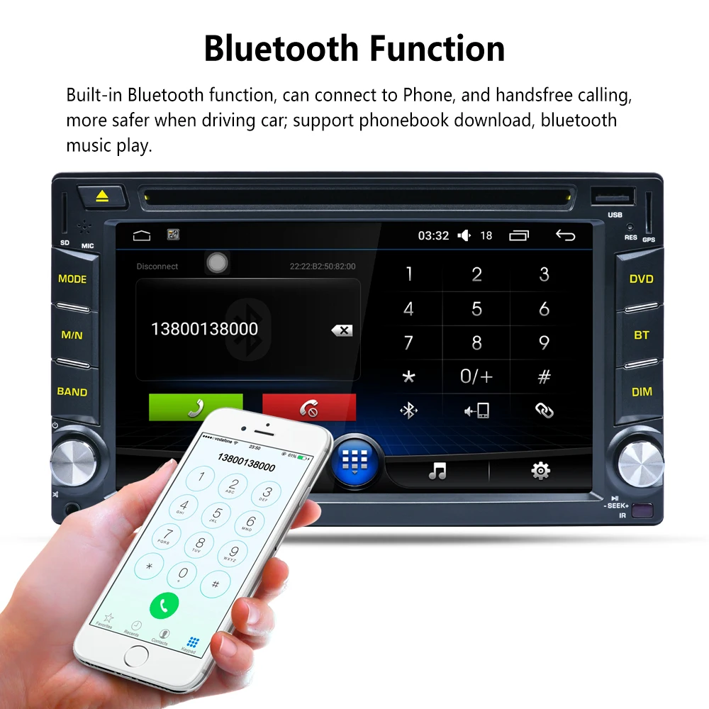 Android Universal Car Radio Dvd Player With Gps - Buy Android Car Radio ...