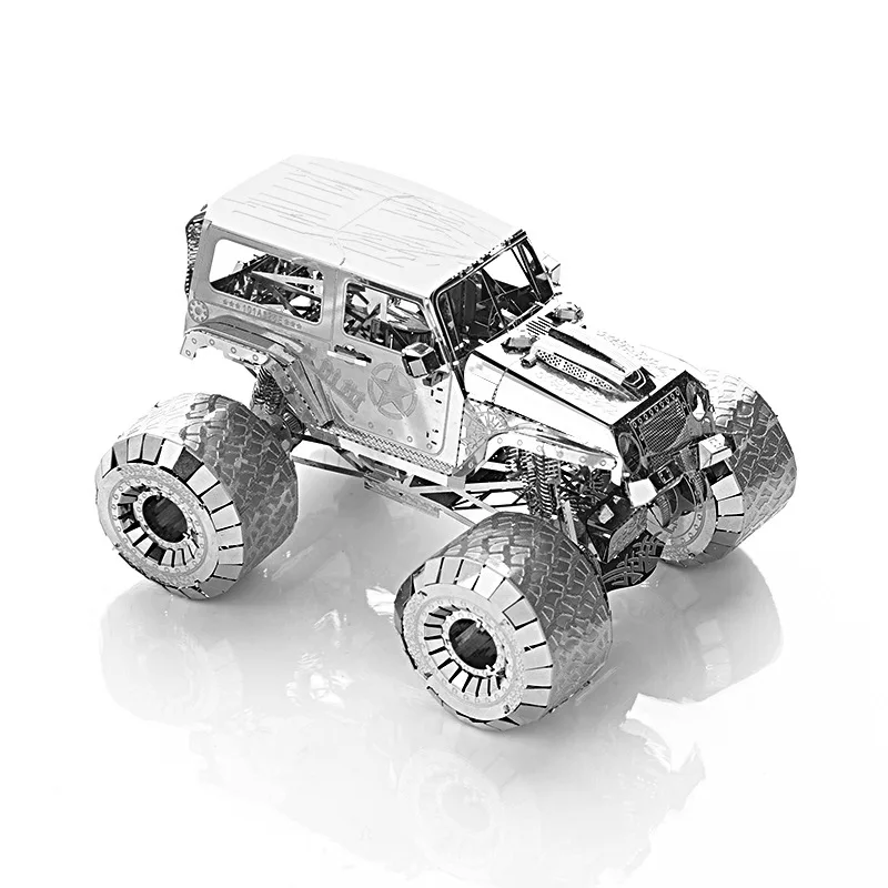 Intelligent Diy Model Metal Car Toy 3d Metal Model - Buy Diy Building ...