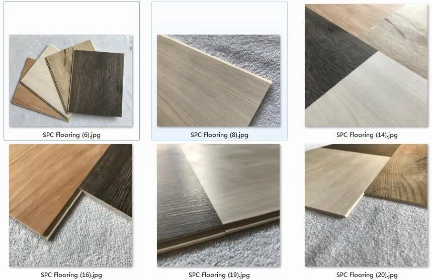 Anti-slip Spc Interlocking Vinyl Plank Floor With Unilin Click System ...