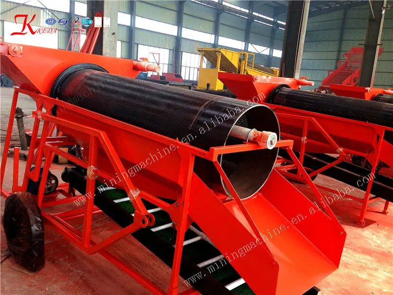 Mini Gold Trommel for Placer Gold Recovery - Easy Movable
