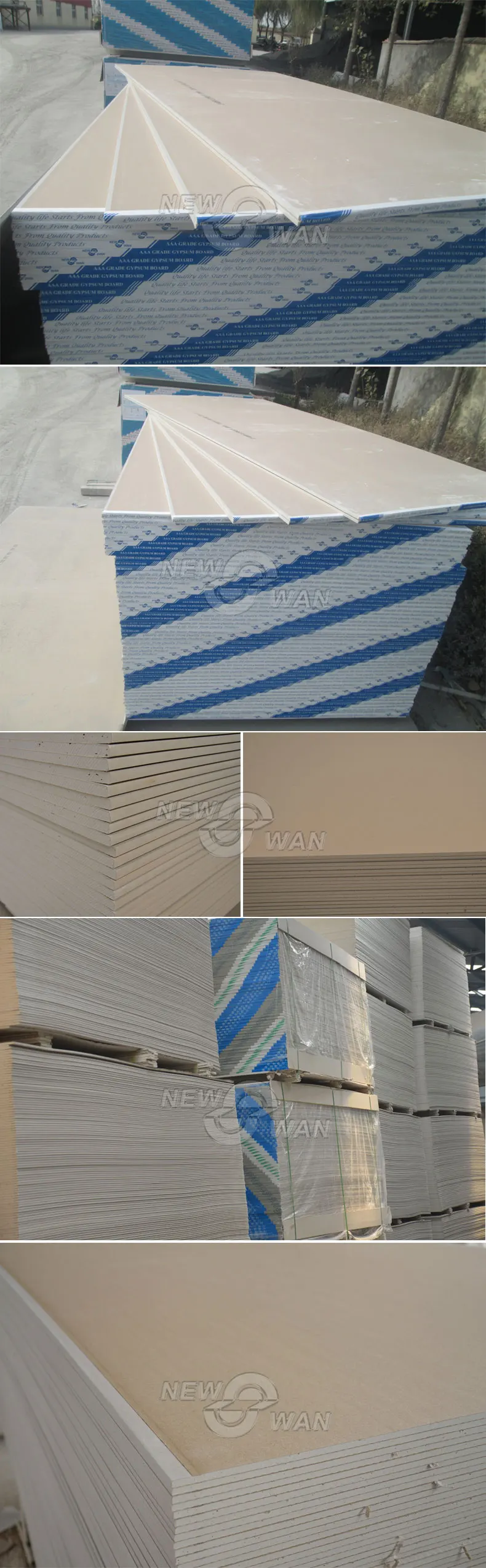 Drywall Gypsum Plasterboard / Gypsum Board Price - Buy Gypsum Board ...